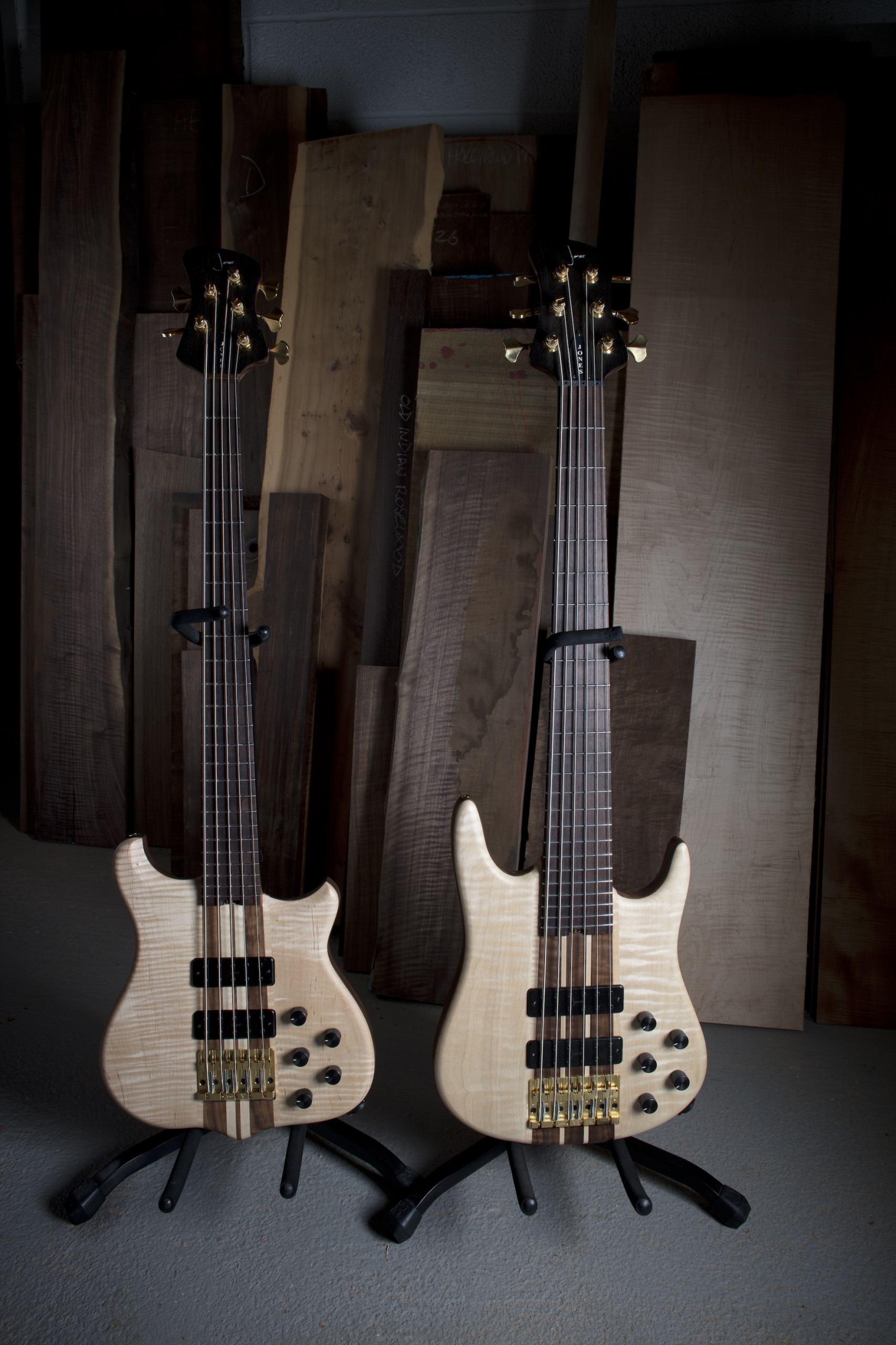Selecting wood - Welcome to Jones Basses, handmade bass guitars from ...